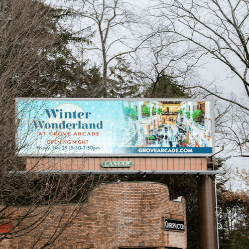 Winter Wonderland Billboard Design » Portfolio | Dolo Digital